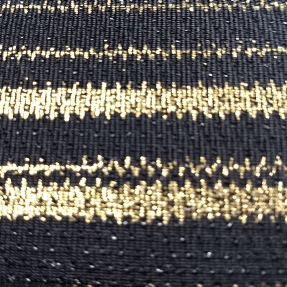 Cato | Tops | Cato M Black Gold Top Nwt | Poshmark